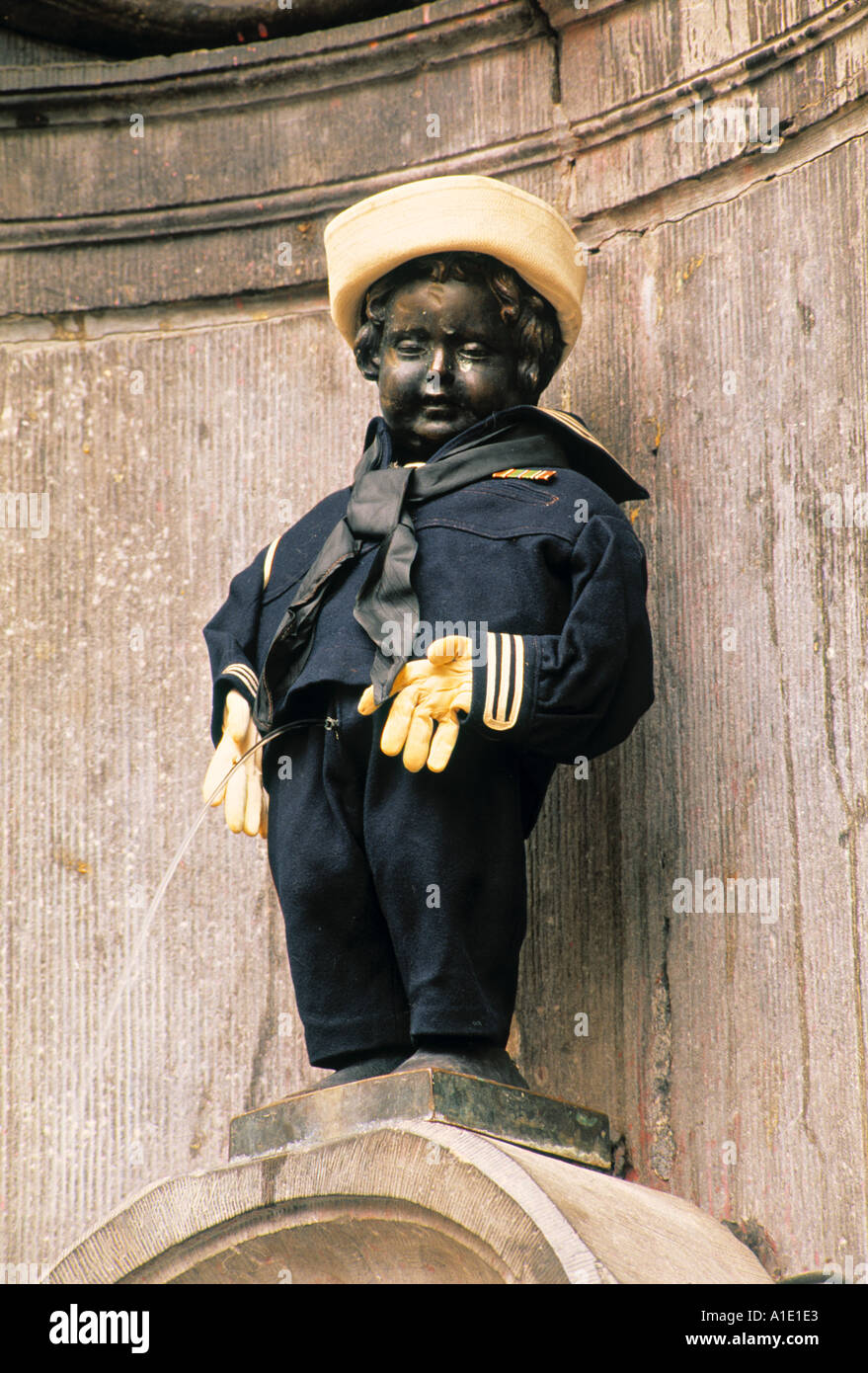 Mannekin Pis, Brussels, Belgium Stock Photo - Alamy