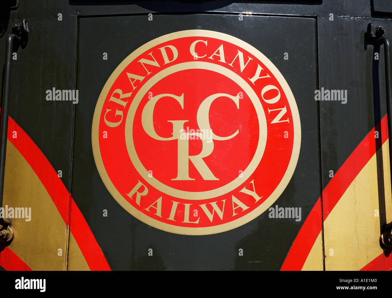 Usa railway sign hi-res stock photography and images - Alamy