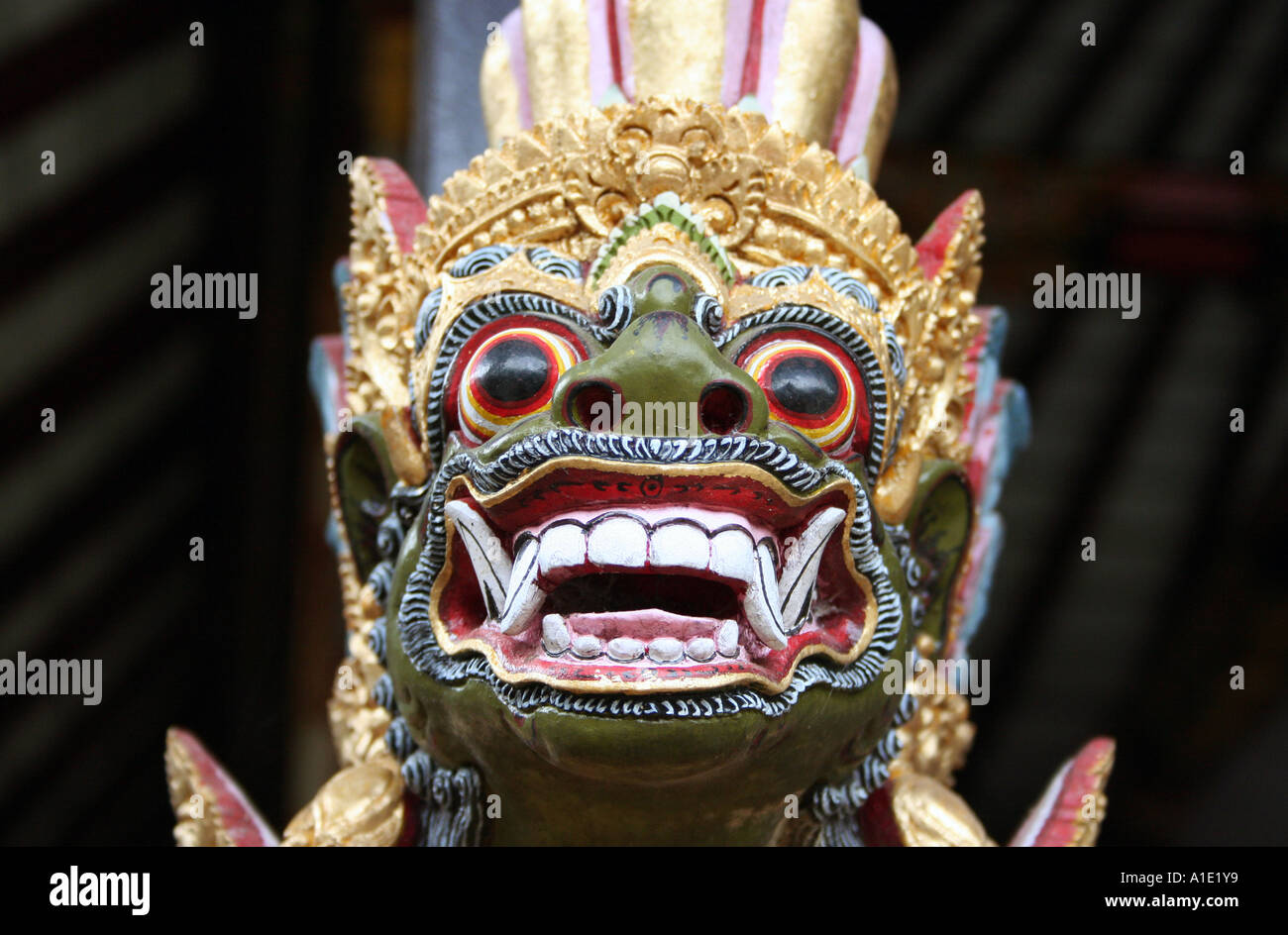 Bali stone carving Stock Photo - Alamy