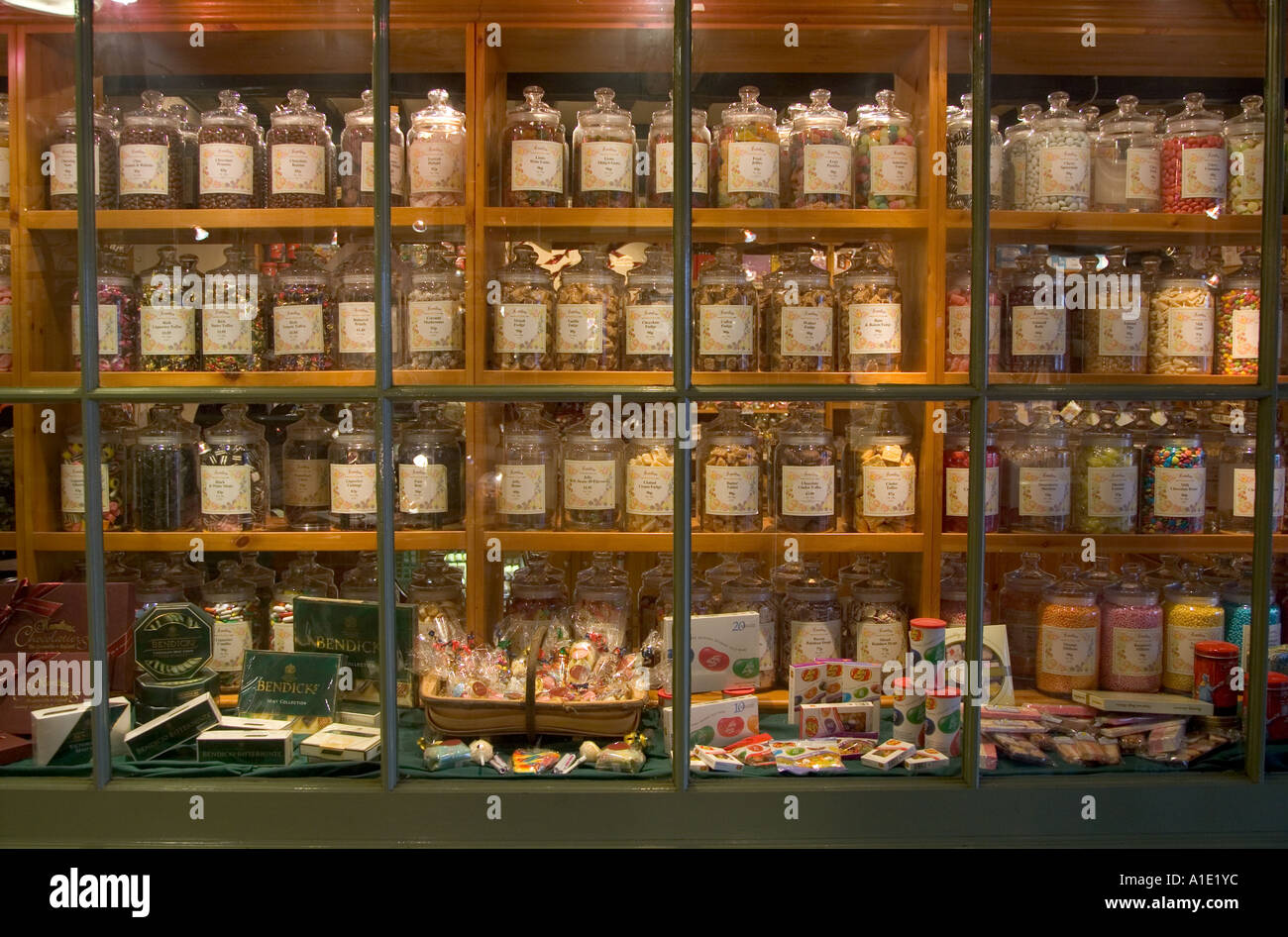 Candy shop window display High Resolution Stock Photography and Images ...