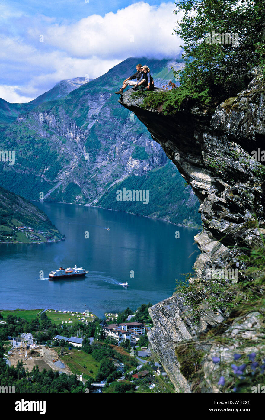 Flydalsjuvet geiranger fjord norway hi-res stock photography and images ...