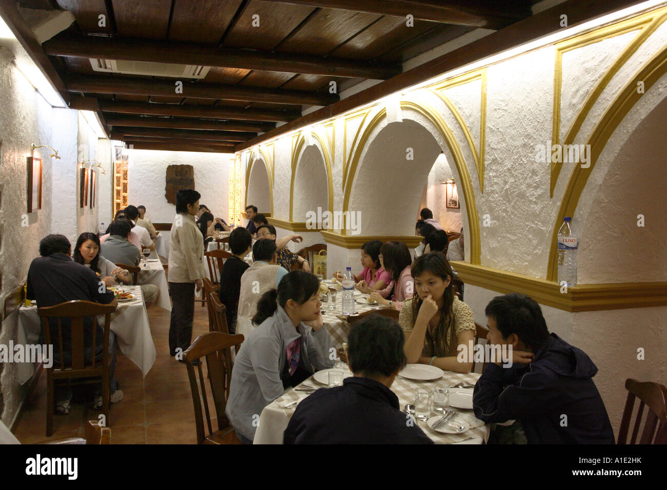 A Lorcha restaurant Macau China Stock Photo - Alamy