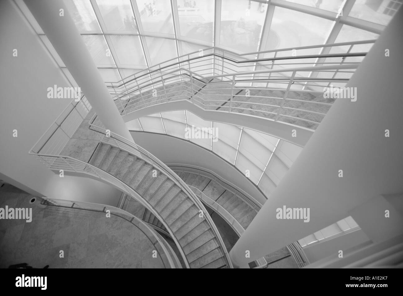 Getty Museum, Los Angeles, CA , USA Interior Exterior Architectual ...