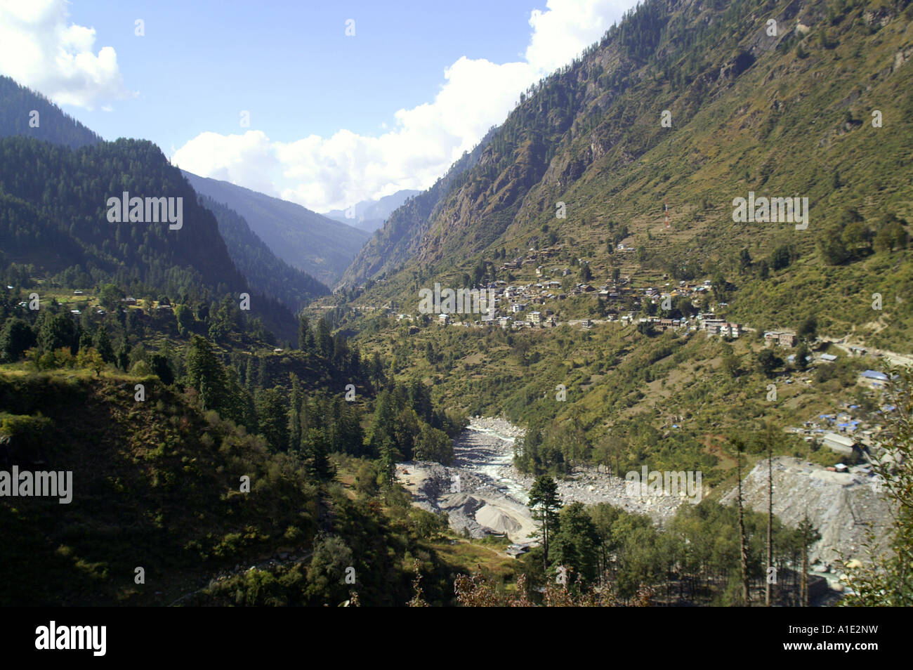 Parvati Valley and Barshani dam project on Parvati River in Indian ...