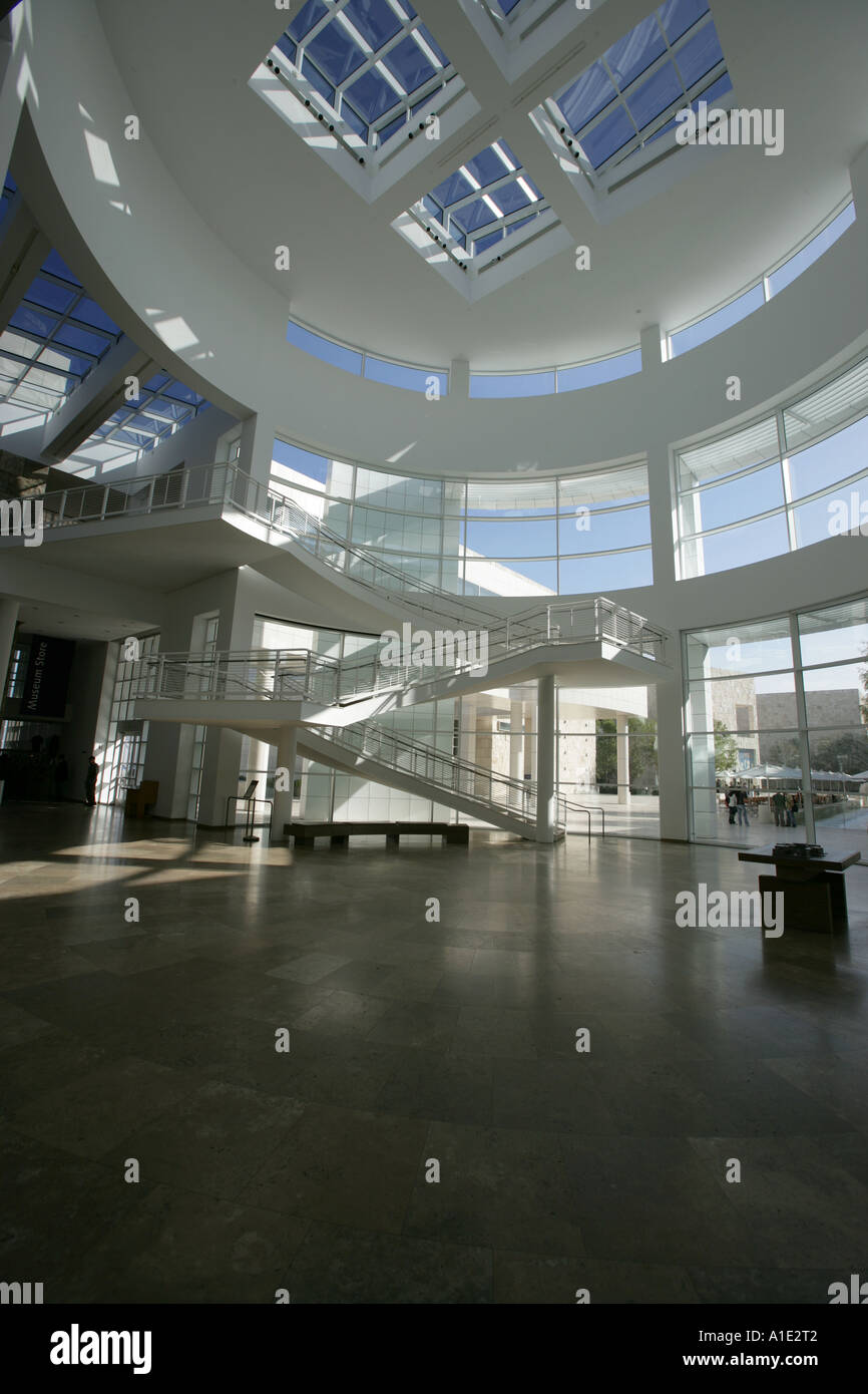 Getty Museum, Los Angeles, CA , USA Interior Exterior Architectual ...