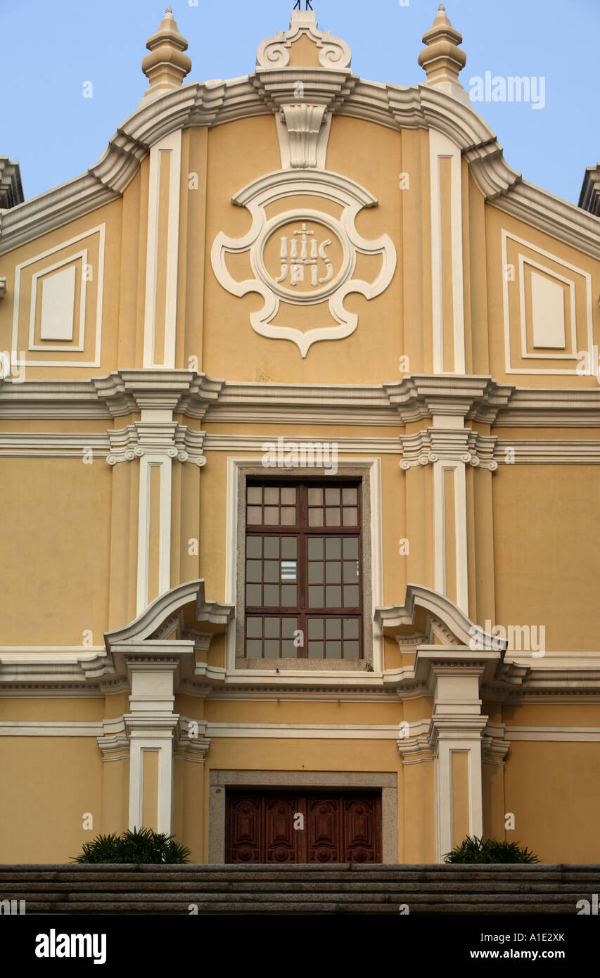 The Jesuit Chapel of St Joseph Seminary Macau China Stock Photo - Alamy