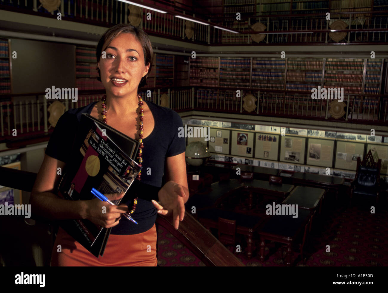 Shelley Reys director of the Sydney Reconciliation Council speaking in ...
