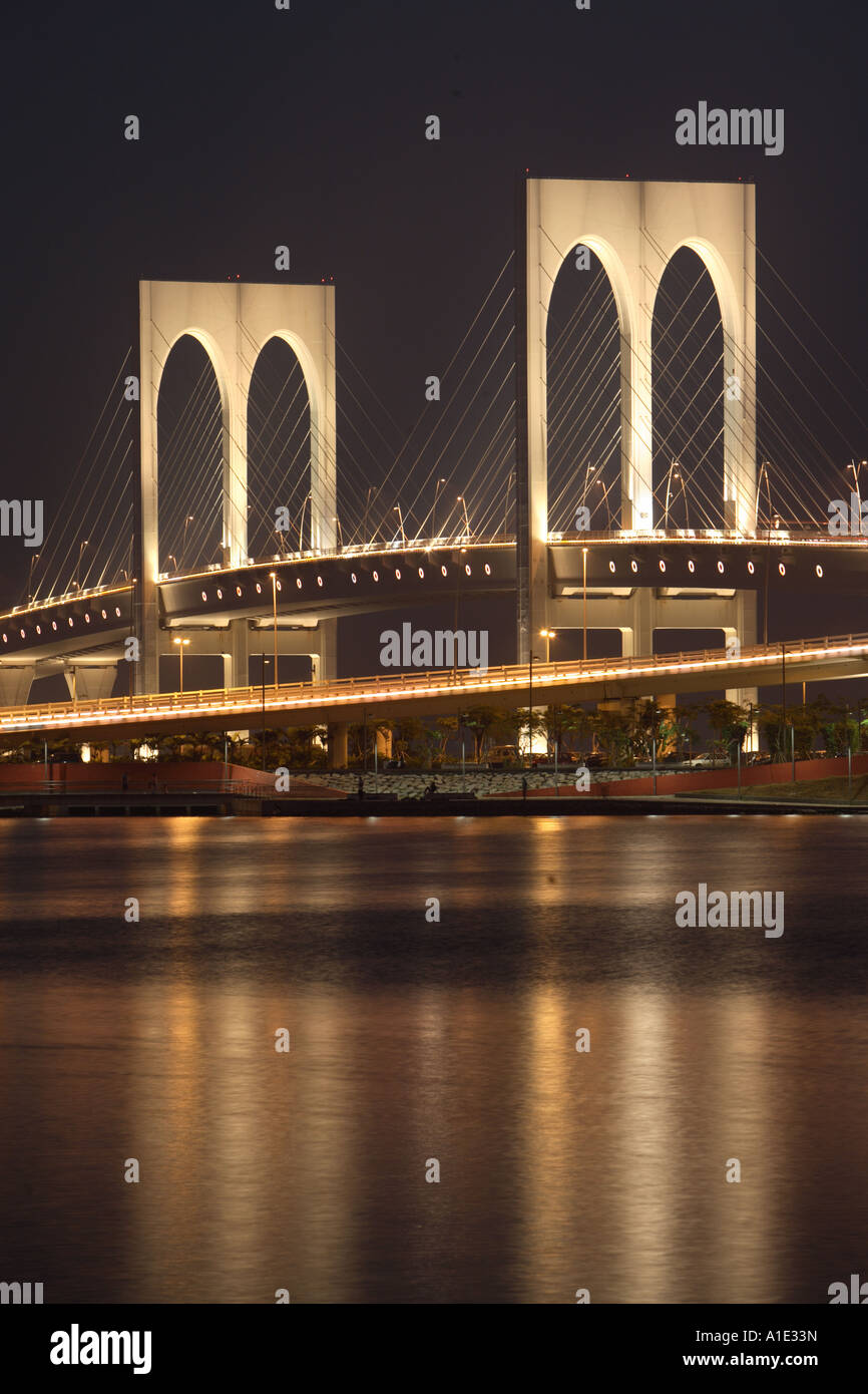 The New Macau Taipa Bridge Macau China Stock Photo - Alamy