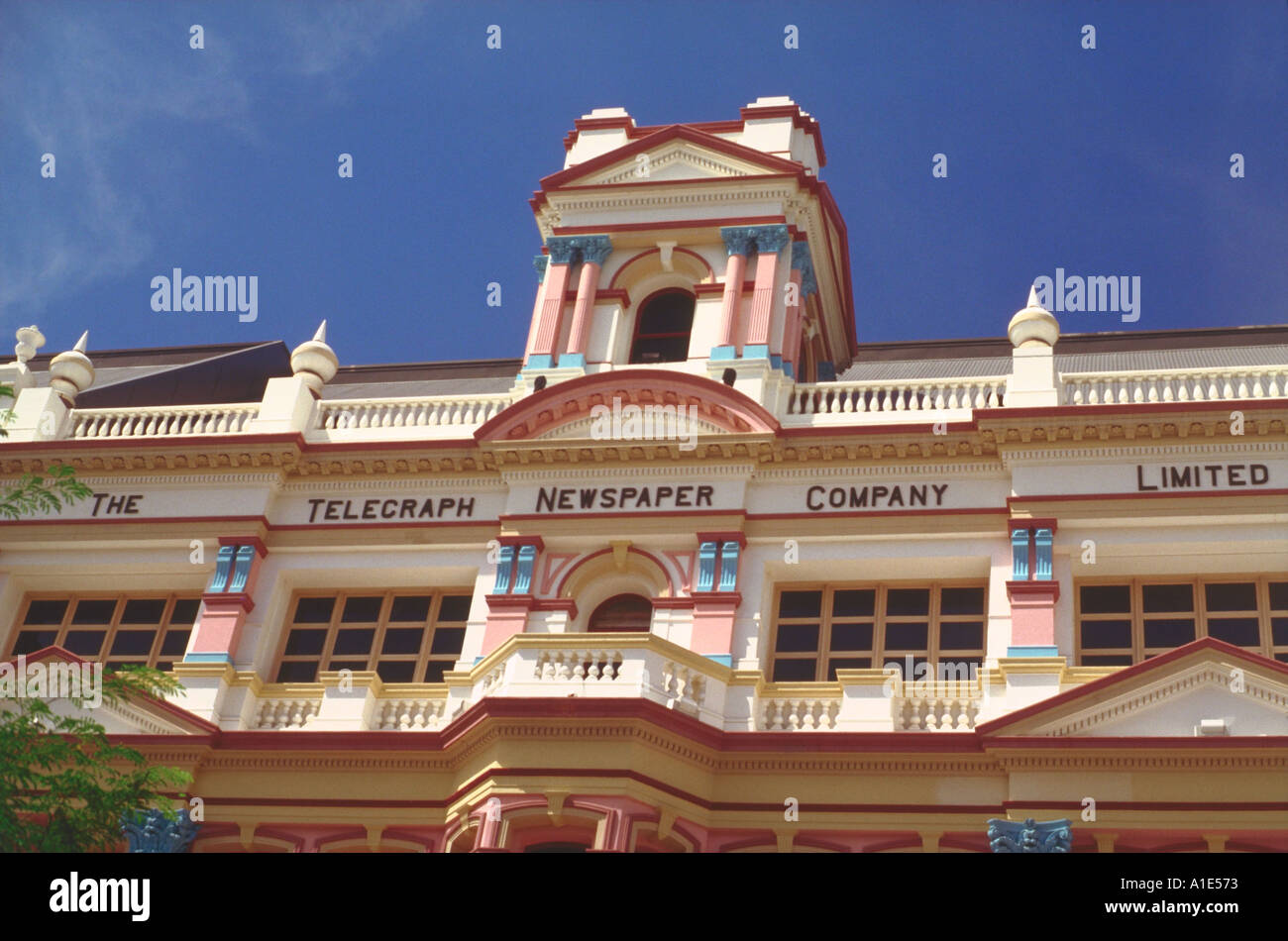 Victorian Building in Brisbane Stock Photo - Alamy