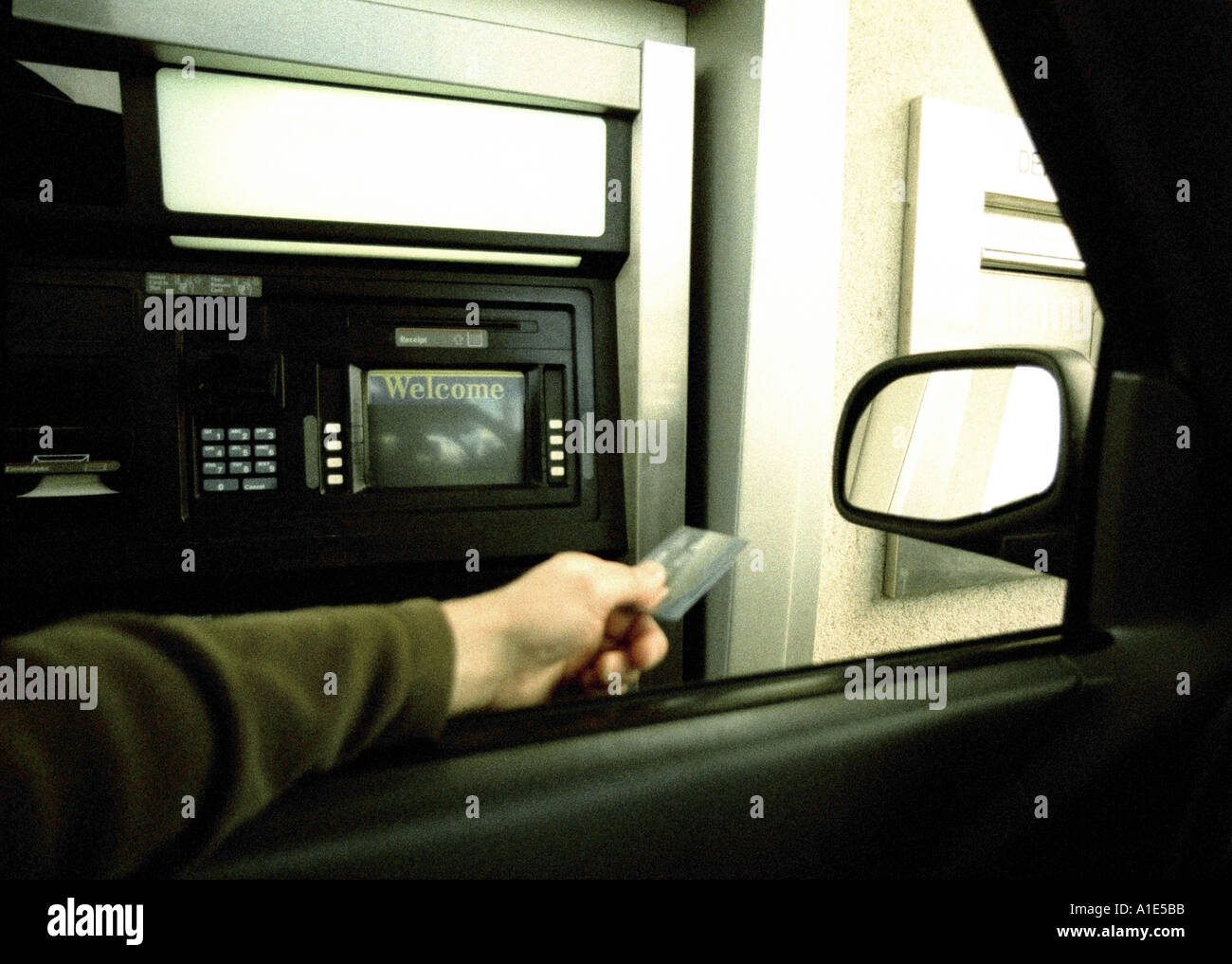 Bank cheque teller hi-res stock photography and images - Alamy