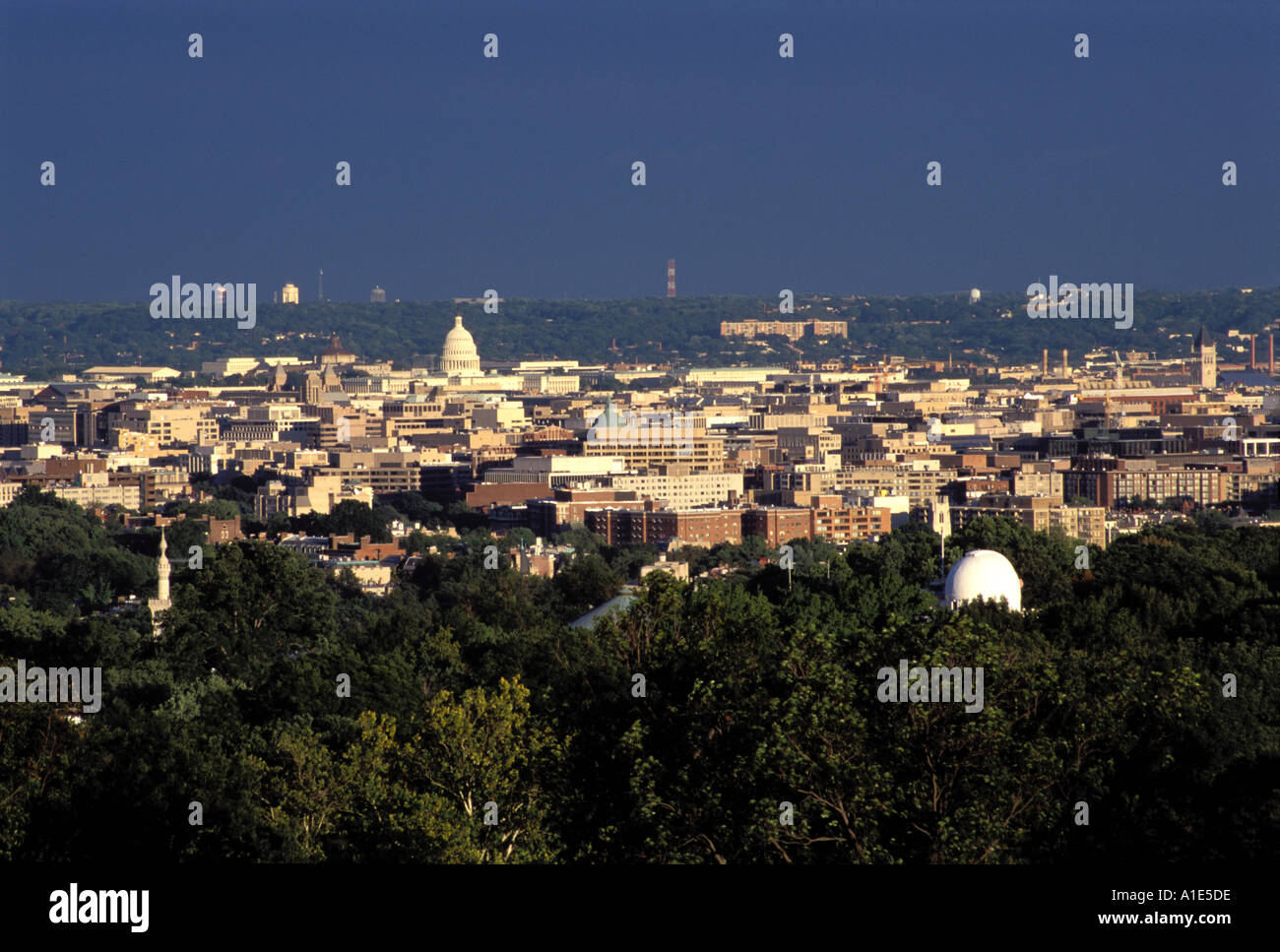 Washington d c aerial view hi-res stock photography and images - Alamy