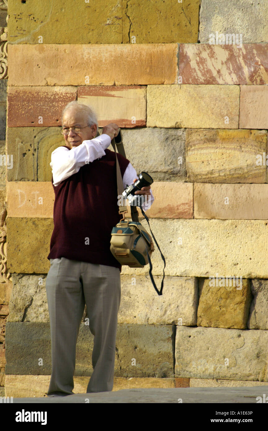 Japanese Tourist With Camera