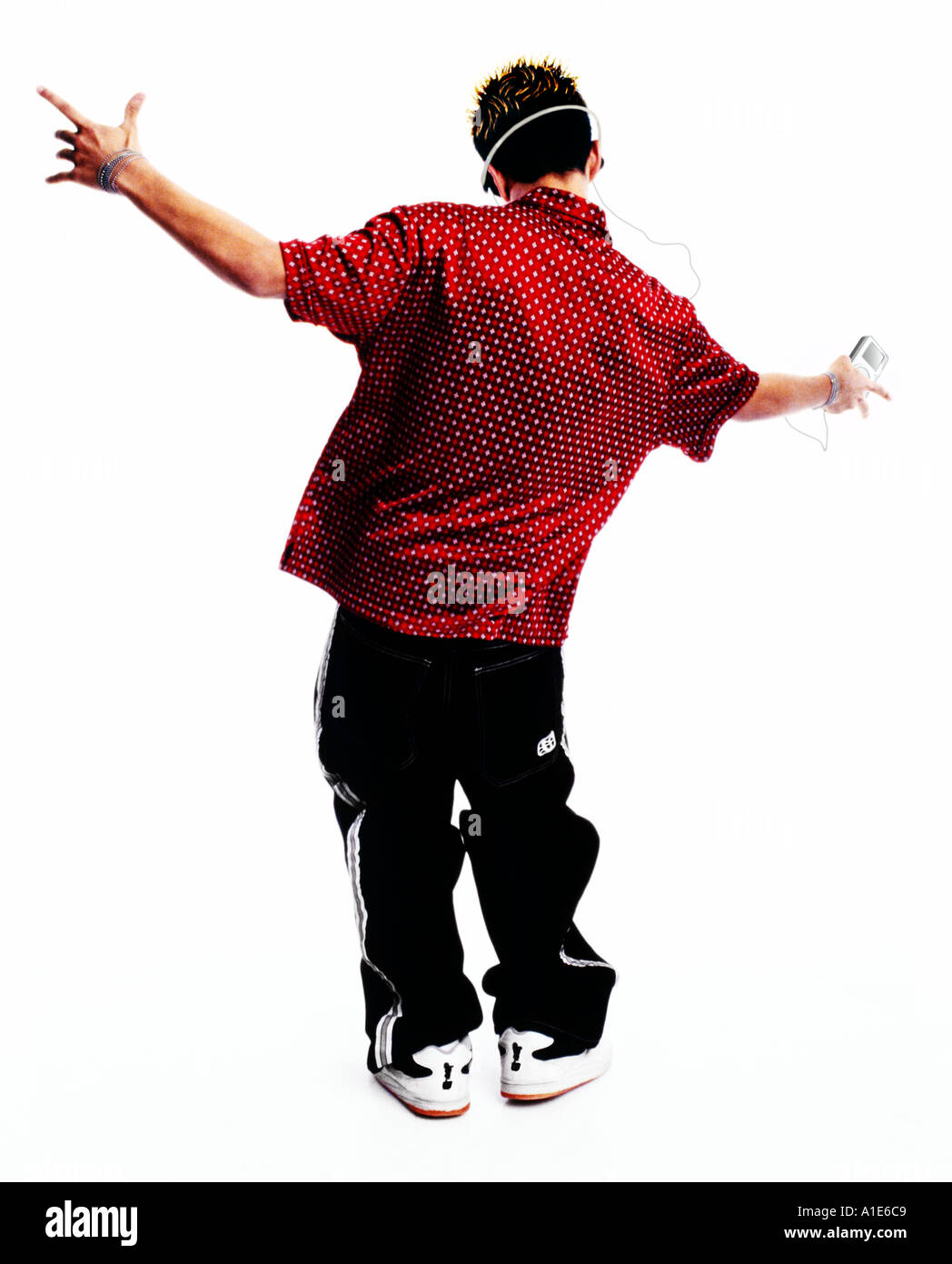 Kids dancing with music player hi-res stock photography and images - Alamy