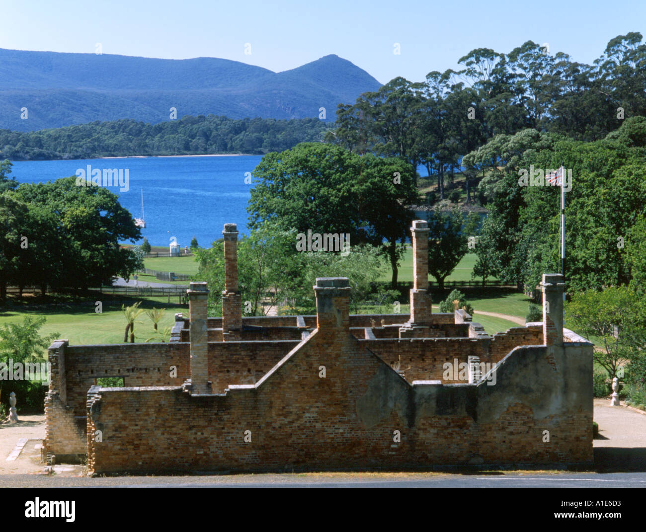 Australia Tasmania Port Arthur Stock Photo - Alamy