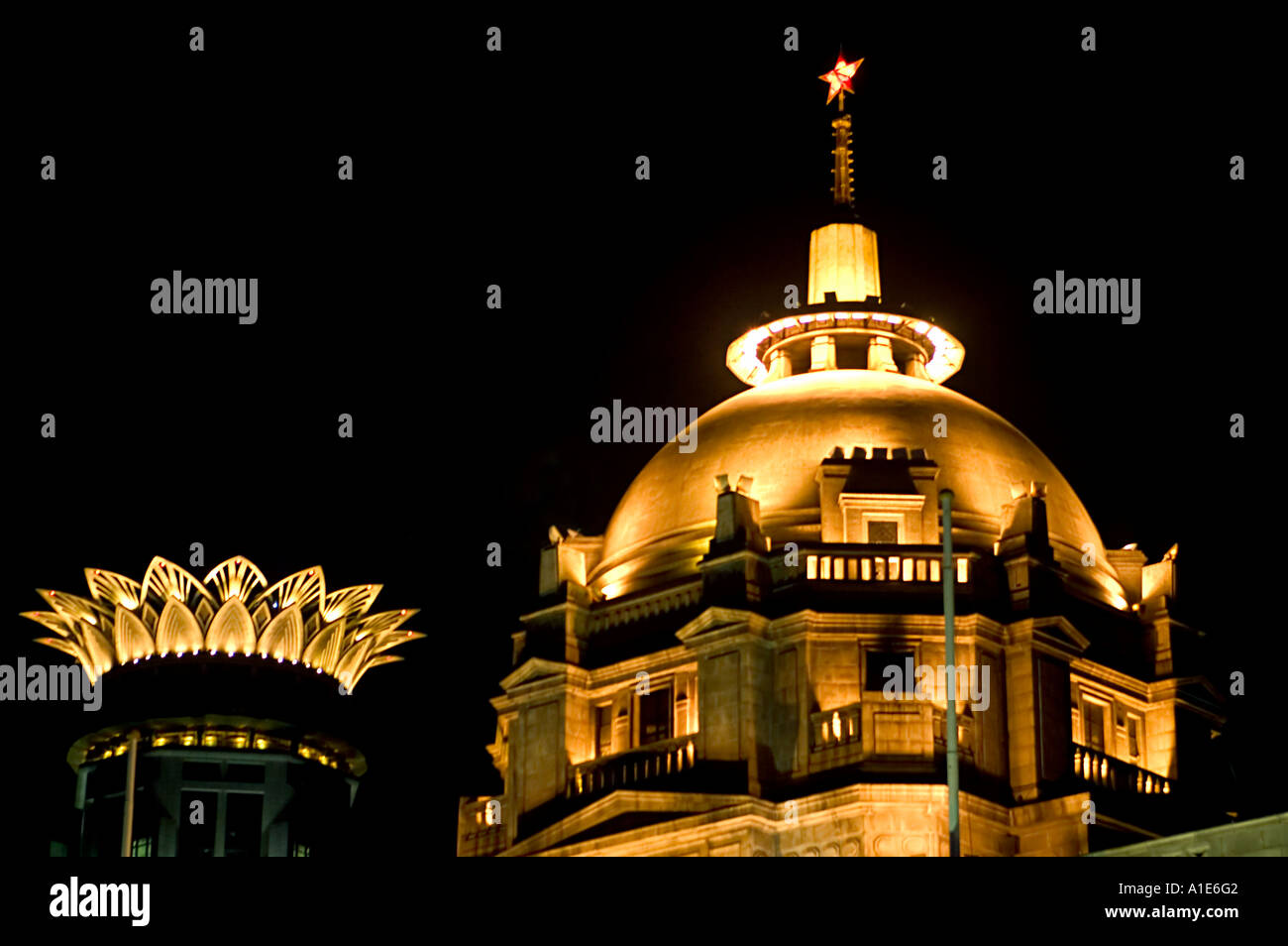 The Shanghai Pudong Development Bank building on the Bund Shanghai ...