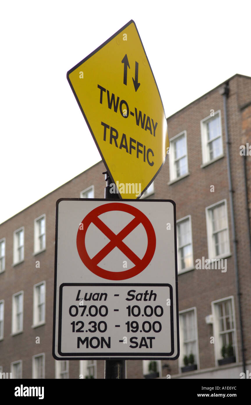 street road sign two way traffic street buidling architecture design ...