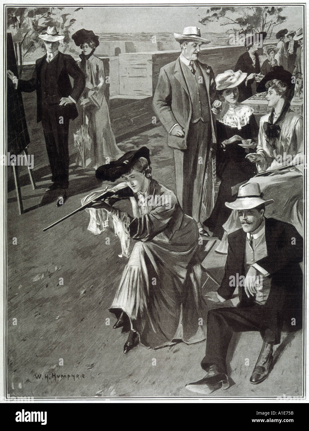 Ladies Shooting Contest Stock Photo - Alamy