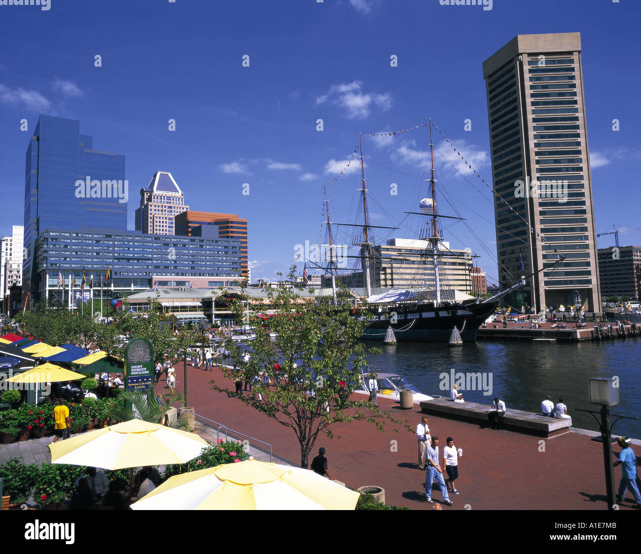 Baltimore inner harbour hi-res stock photography and images - Alamy