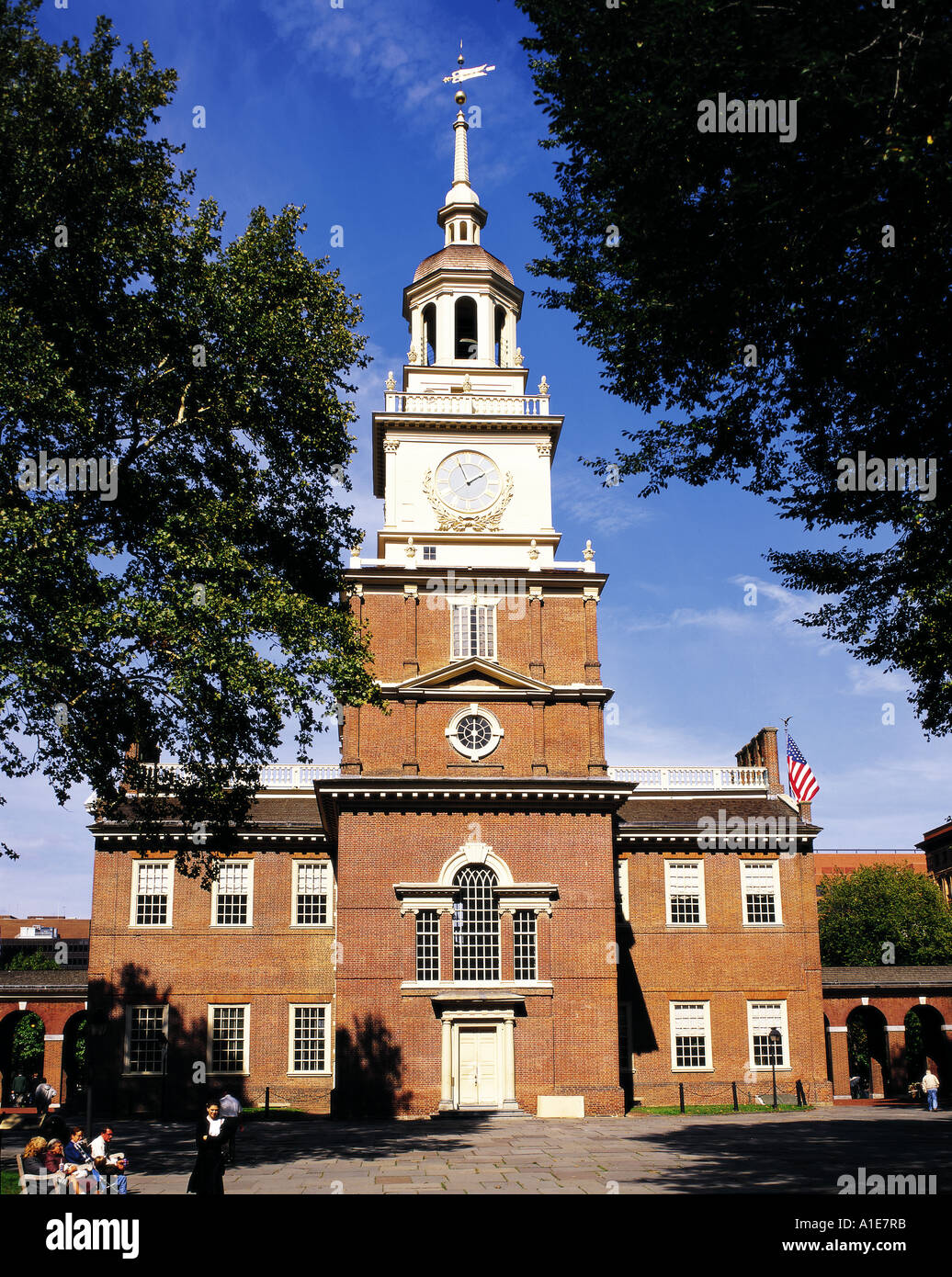 Independence Hall in Philadelphia, USA Stock Photo - Alamy