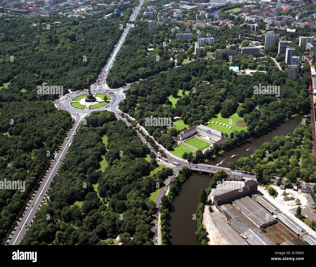 Bellevue Palace, official residence of the President of Germany, palace ...