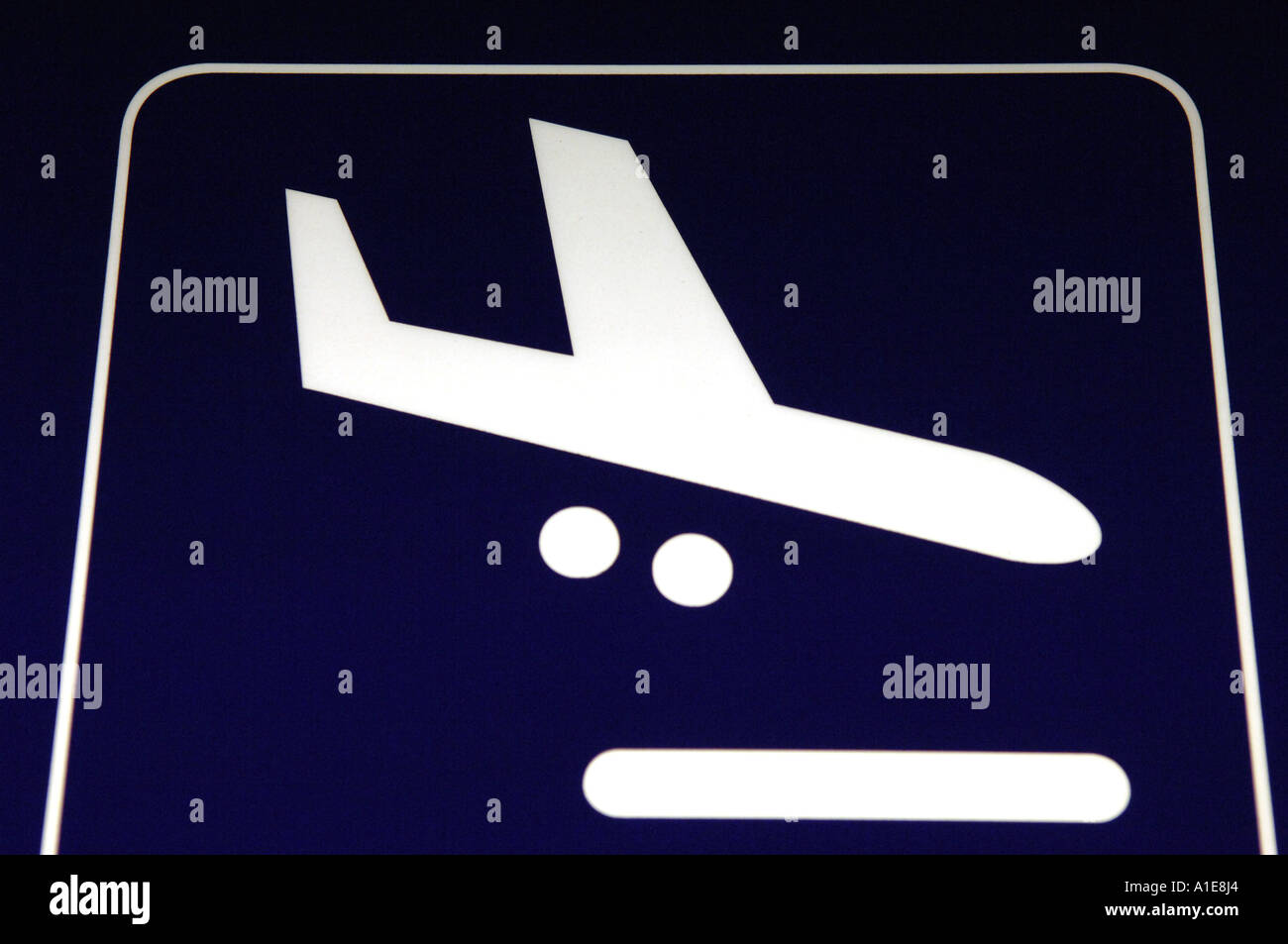 blue arrivals departures sign night dark manchester airport flights ...