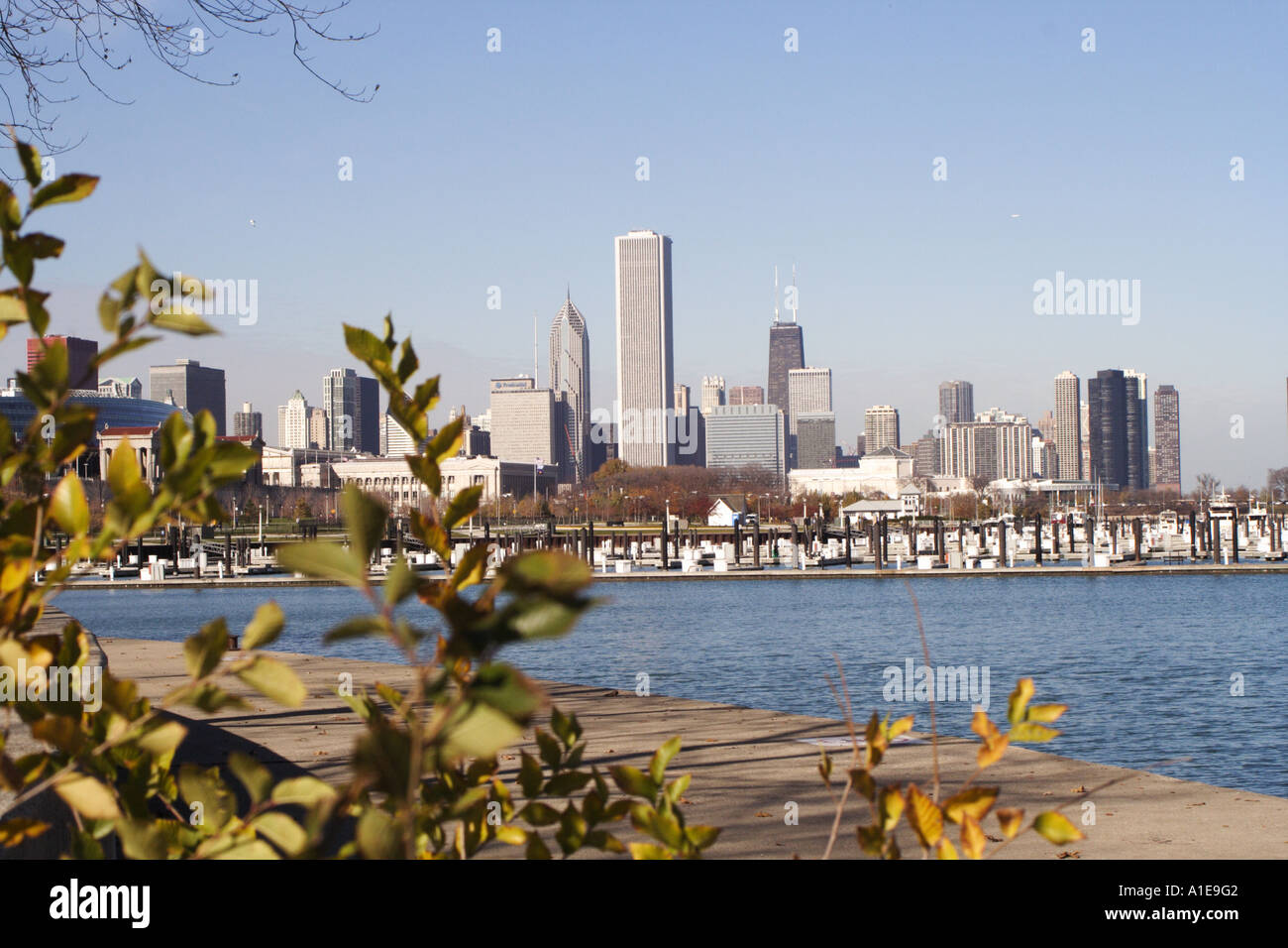 Chicago view from McCormick place Stock Photo - Alamy