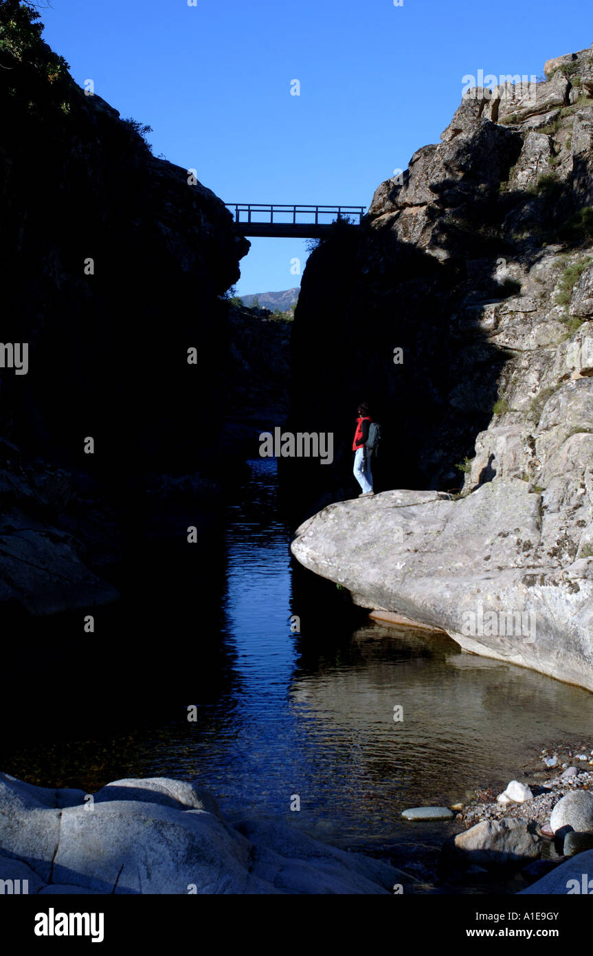 Bridge over ravine hi-res stock photography and images - Alamy
