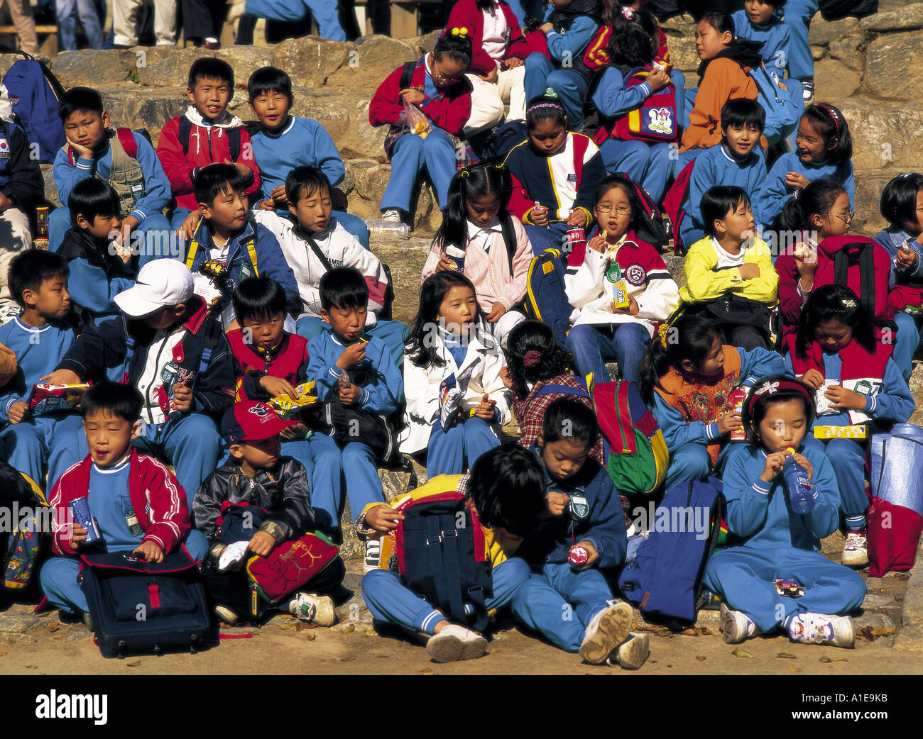 South korea school uniform hi-res stock photography and images - Alamy