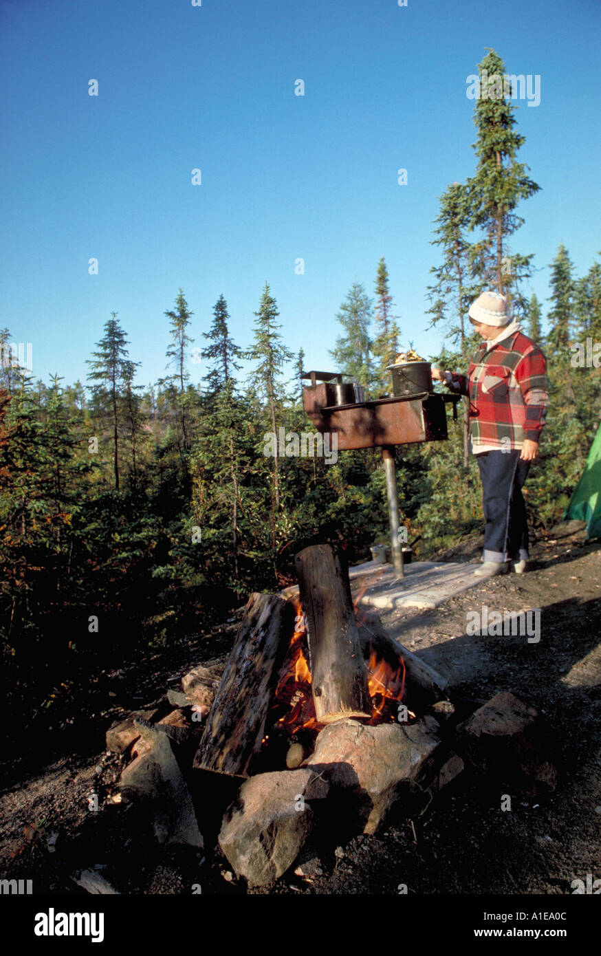 Campfire and cookstove many more outdoor recreation images available ...