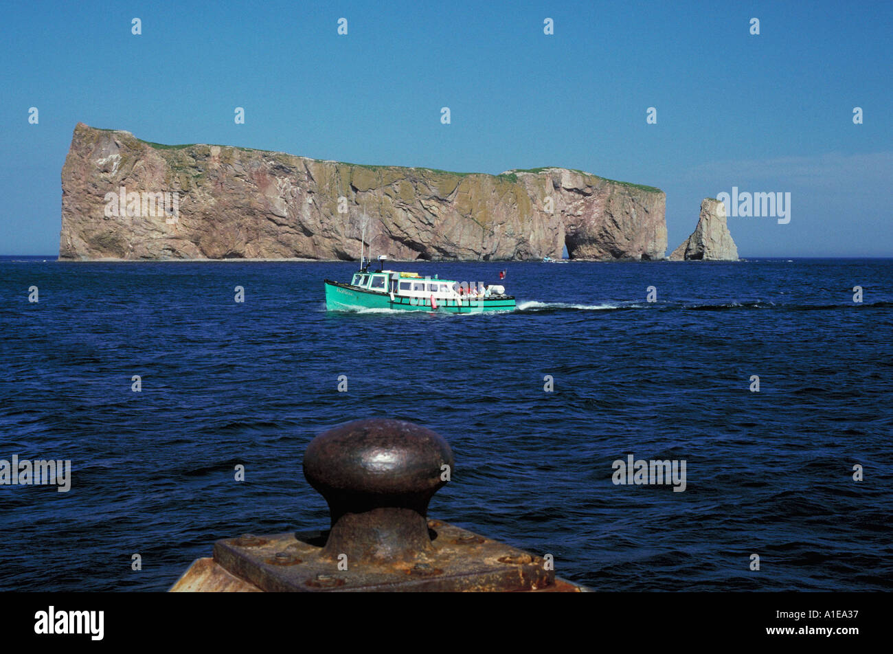 Rocher perce boat hi-res stock photography and images - Alamy