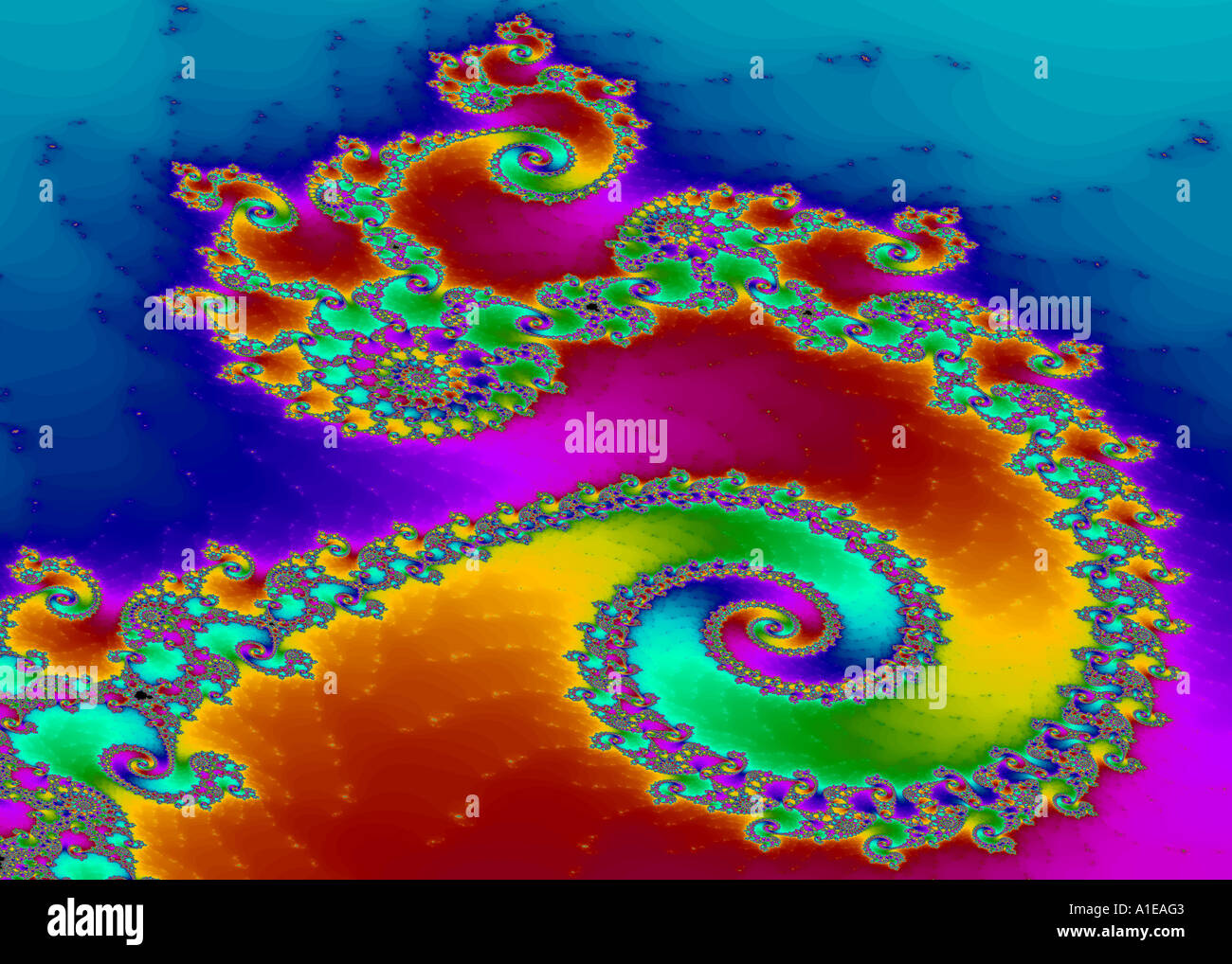 Fractal geometry hi-res stock photography and images - Alamy