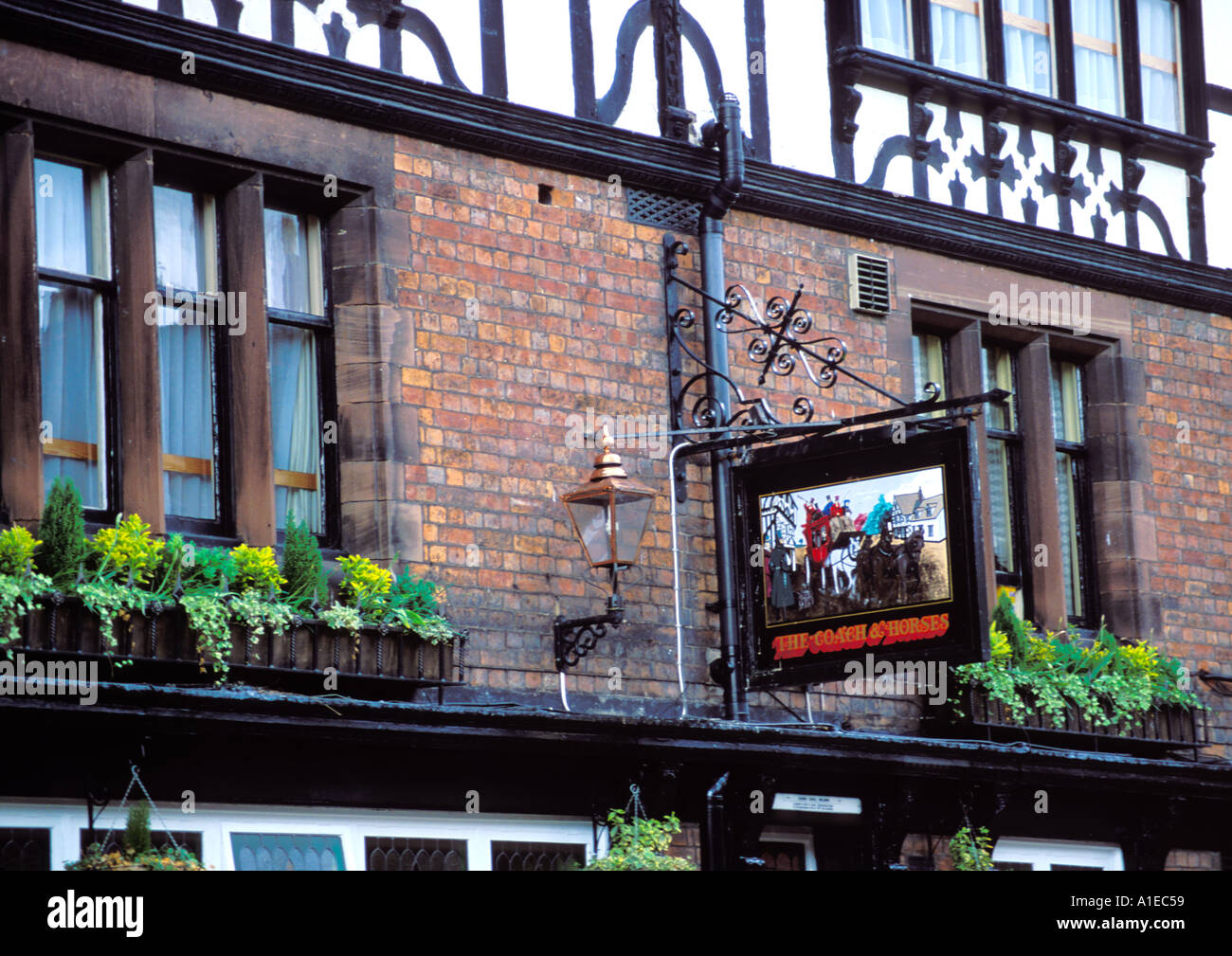 English Pub Chester Cheshire England Stock Photo - Alamy