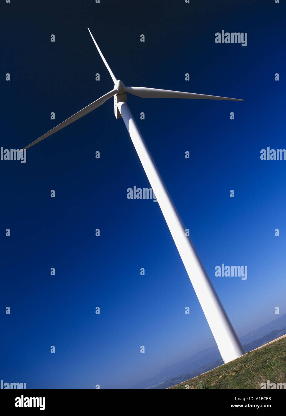 Energy from wind power Stock Photo - Alamy