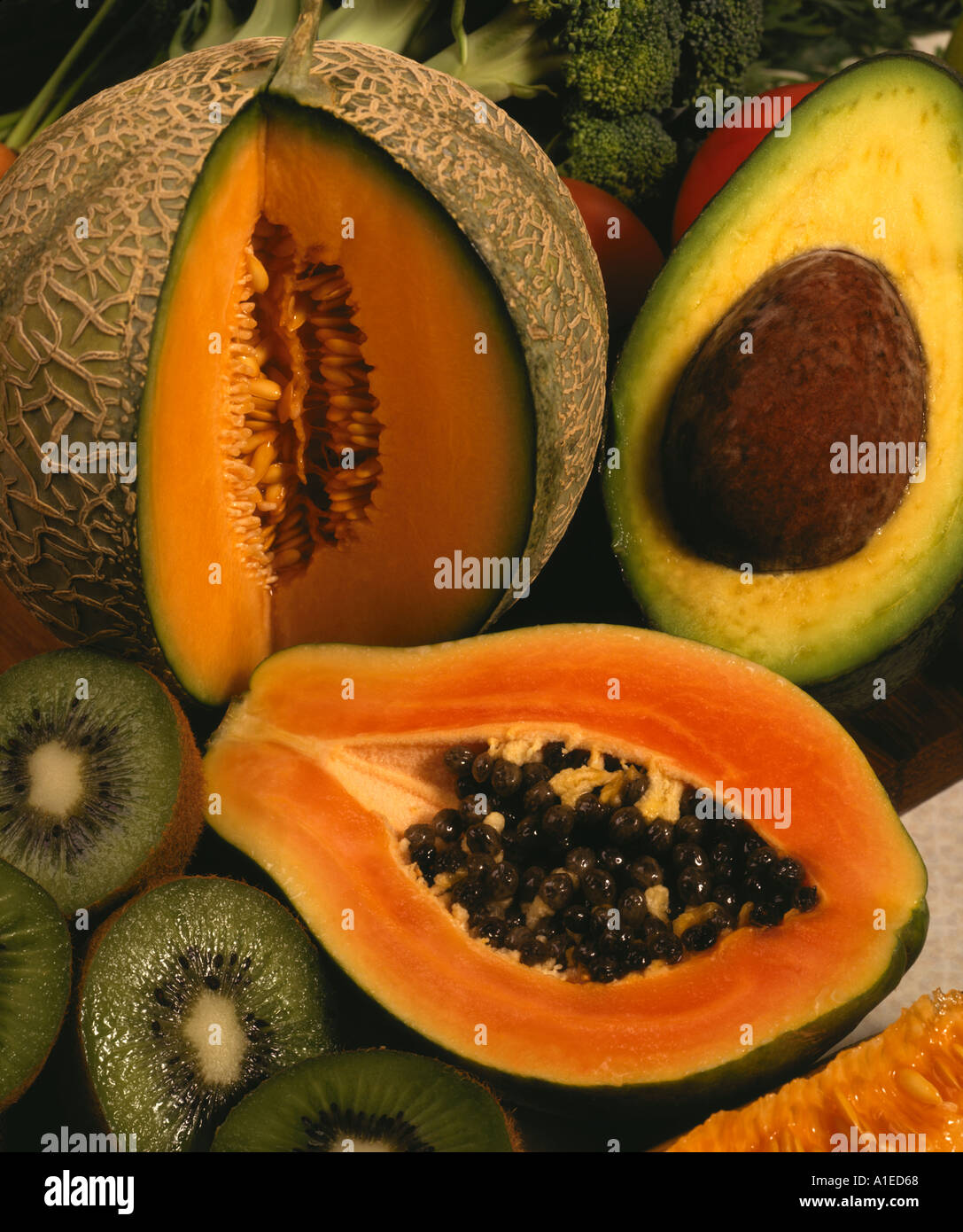 fresh tropical fruit Stock Photo - Alamy
