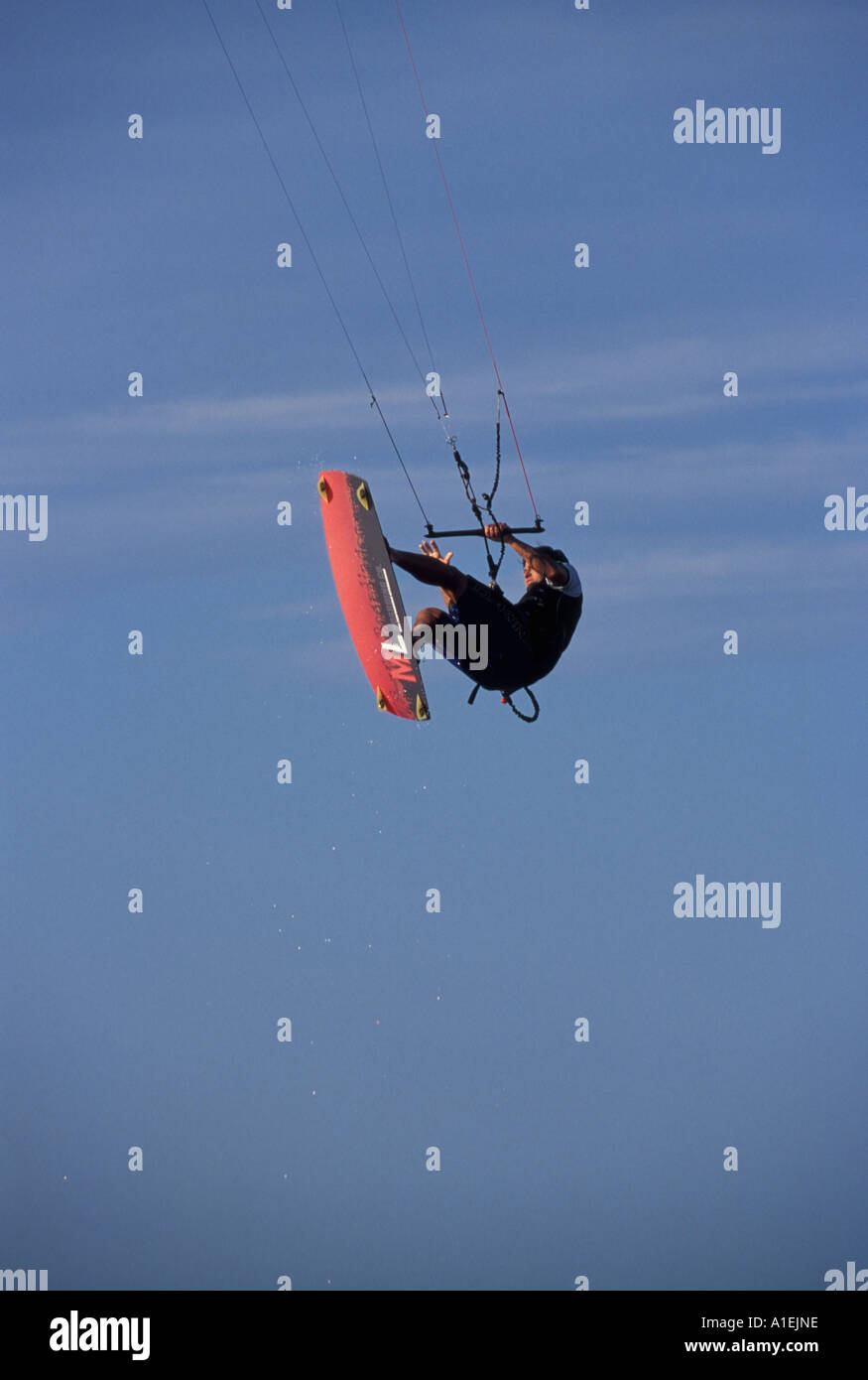 Kiting at Scarborough, Moreton Bay, Queensland, Australia Stock Photo ...