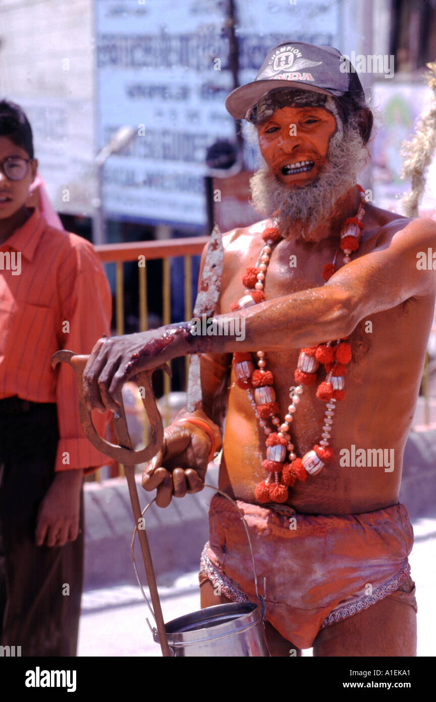 Self mortification hi-res stock photography and images - Alamy