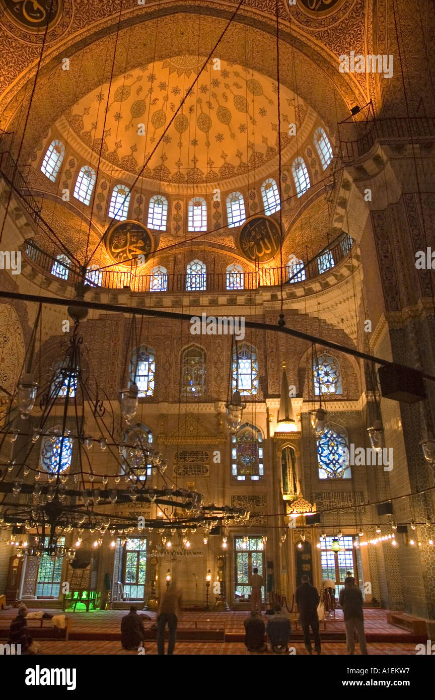 Interior domes new mosque mosque hi-res stock photography and images ...
