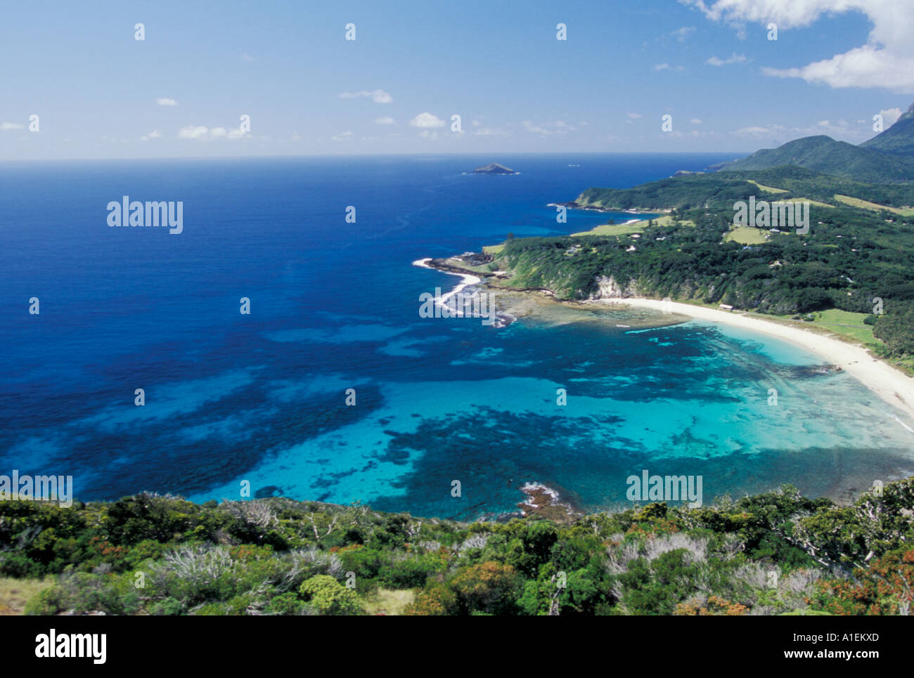 Neds Beach Lord Howe Island NSW Australia Stock Photo - Alamy