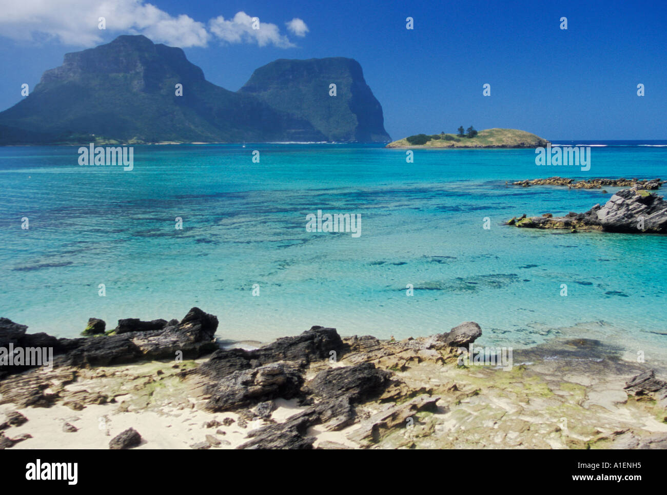Lagoon Lord Howe Island NSW Australia Stock Photo - Alamy