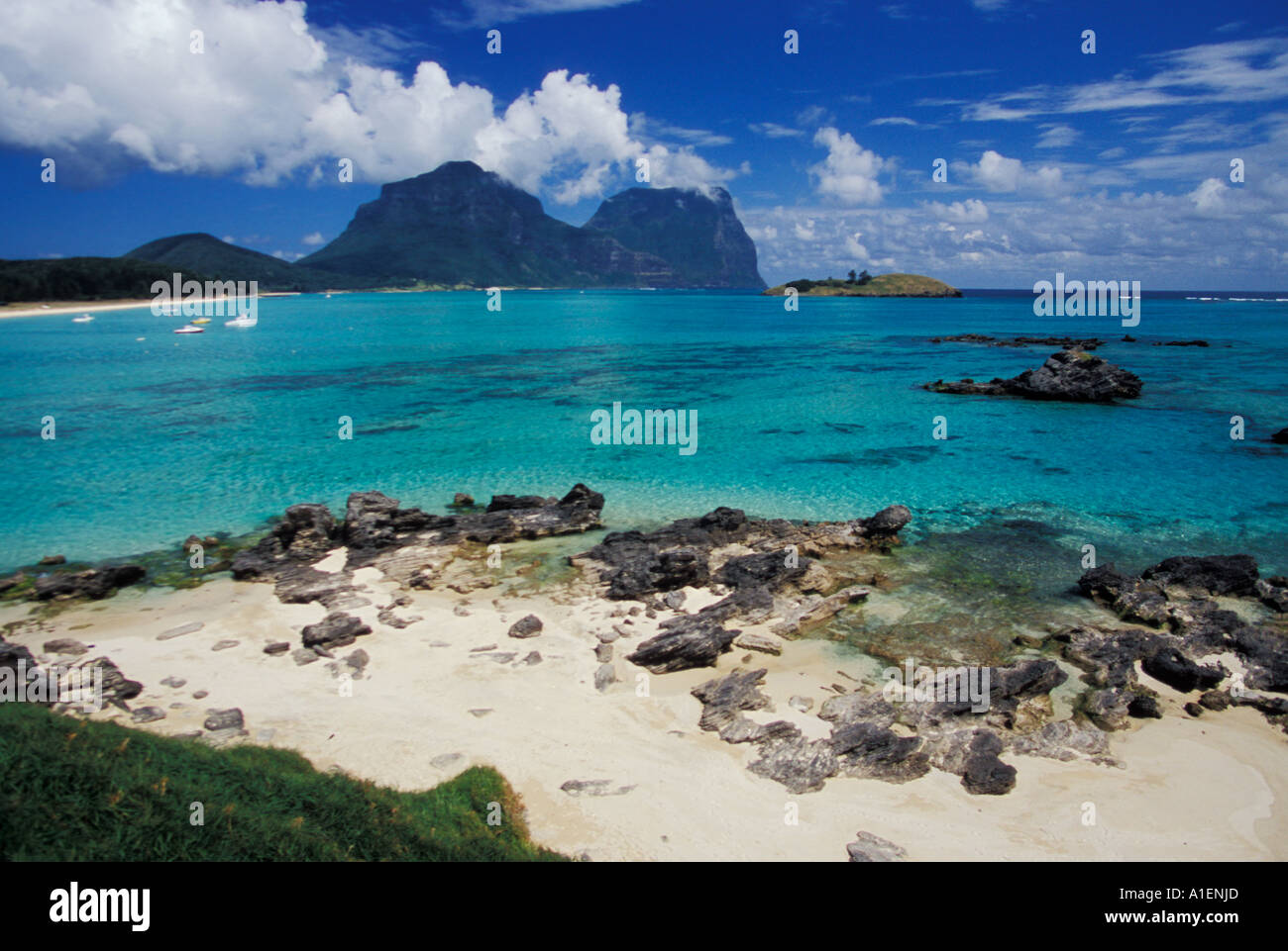 Lagoon Beach Lord Howe Island NSW Australia Stock Photo - Alamy