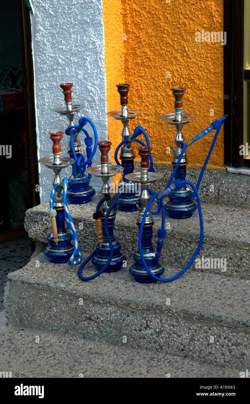 Nargila Arab water pipe Stock Photo - Alamy