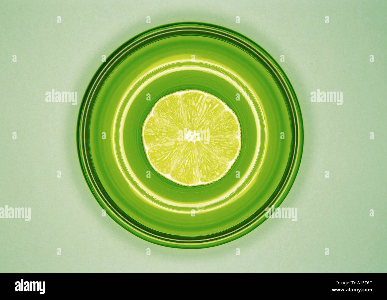 Lime plate hi-res stock photography and images - Alamy