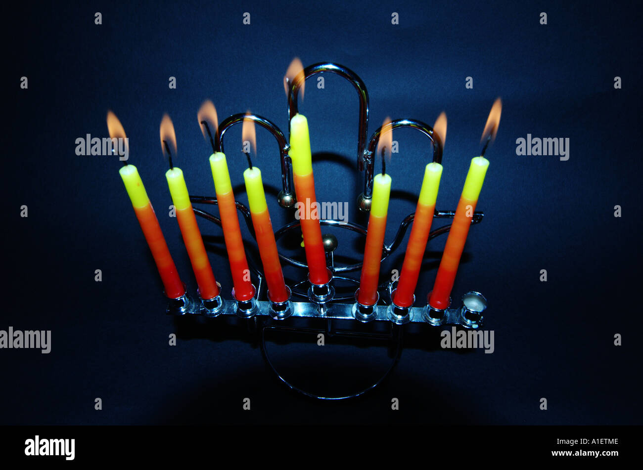 A Chanukia the main symbol of Chanukah The Jewish festival of light ...