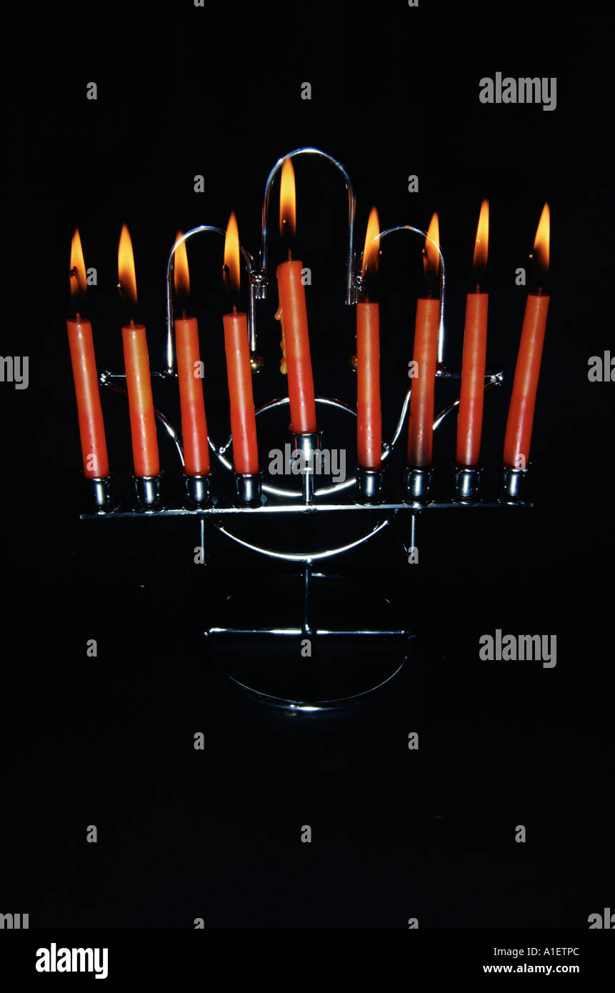 A Chanukia the main symbol of Chanukah The Jewish festival of light ...