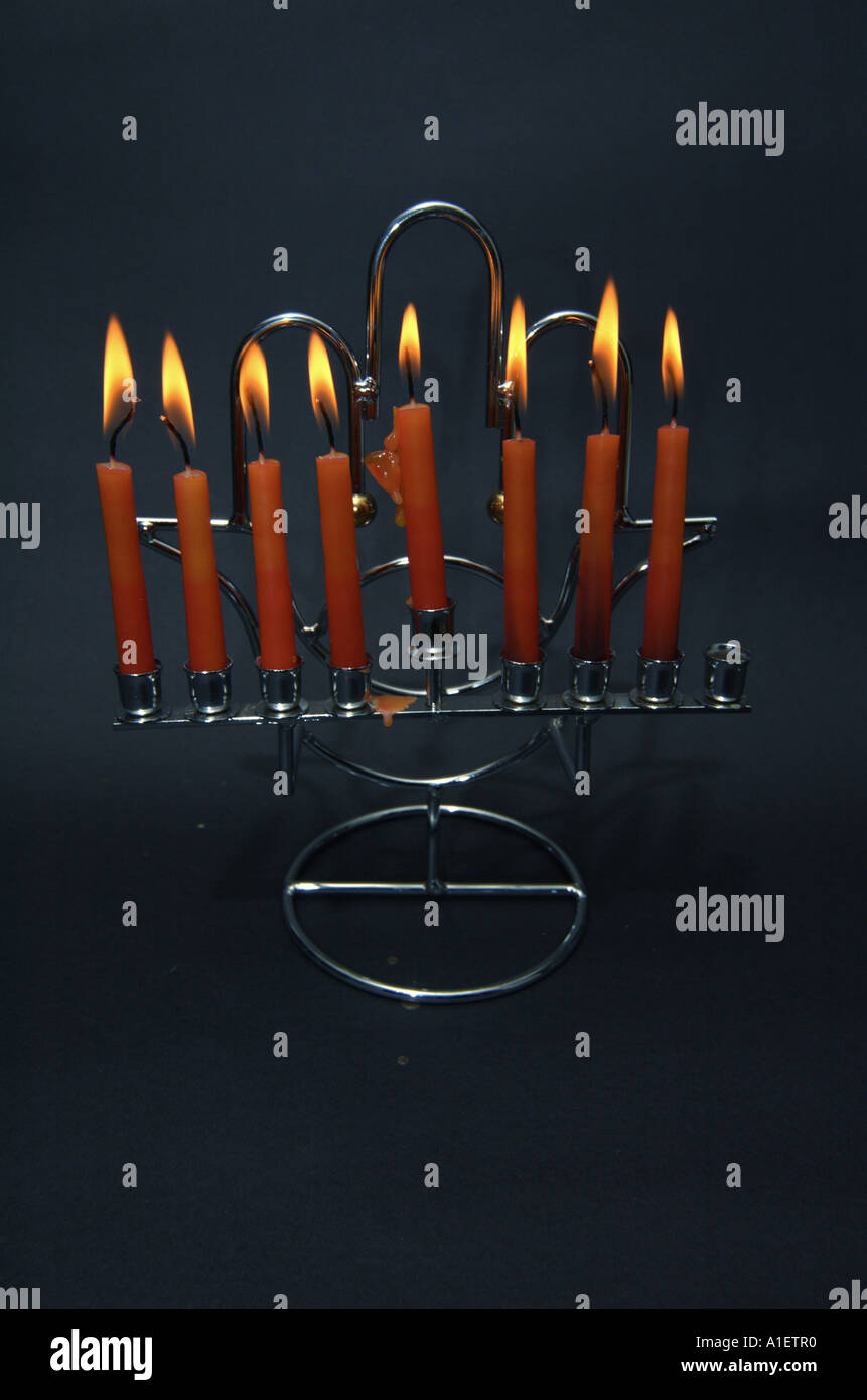 A Chanukia the main symbol of Chanukah The Jewish festival of light ...