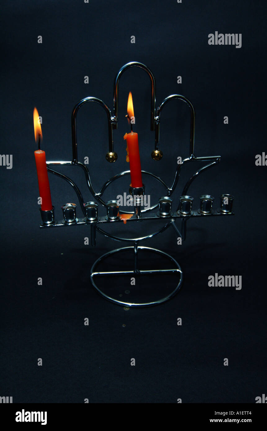 A Chanukia the main symbol of Chanukah The Jewish festival of light ...