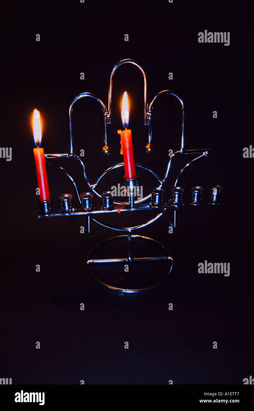 A Chanukia the main symbol of Chanukah The Jewish festival of light ...