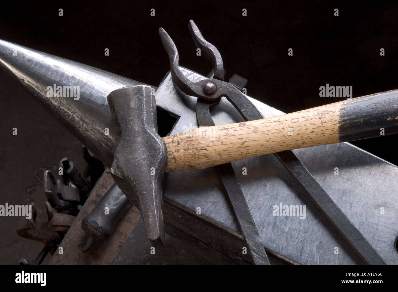 Blacksmiths tools hi-res stock photography and images - Alamy
