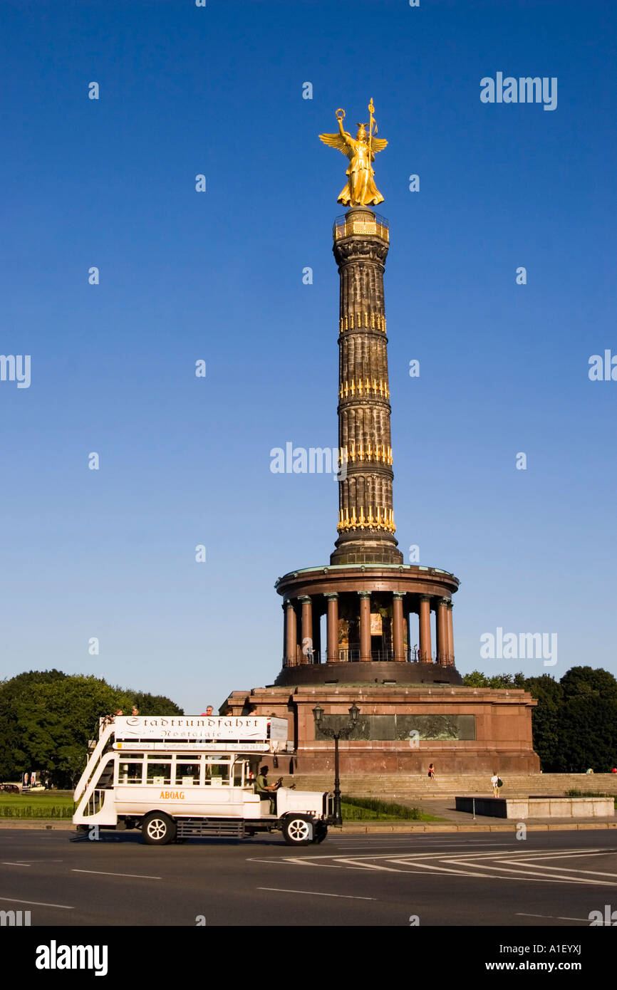 Berlin victory column Stock Photo - Alamy