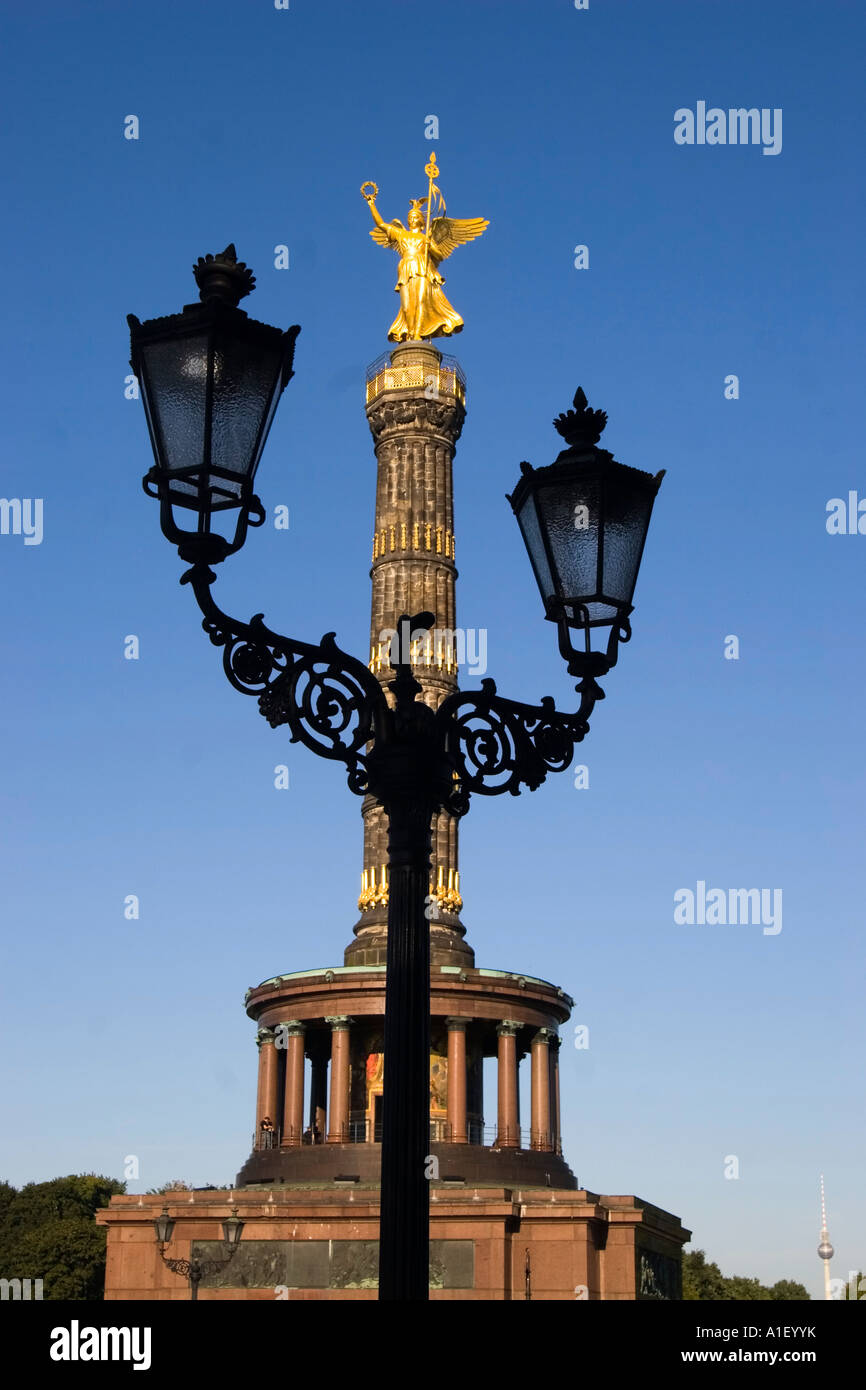 Berlin victory column Stock Photo - Alamy